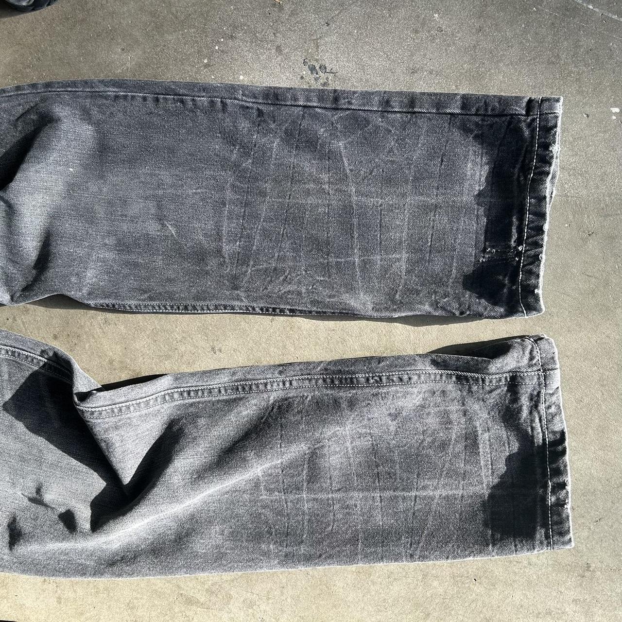 P. MILLER ATELIER Black Denim Jeans Denim jeans in... - Depop