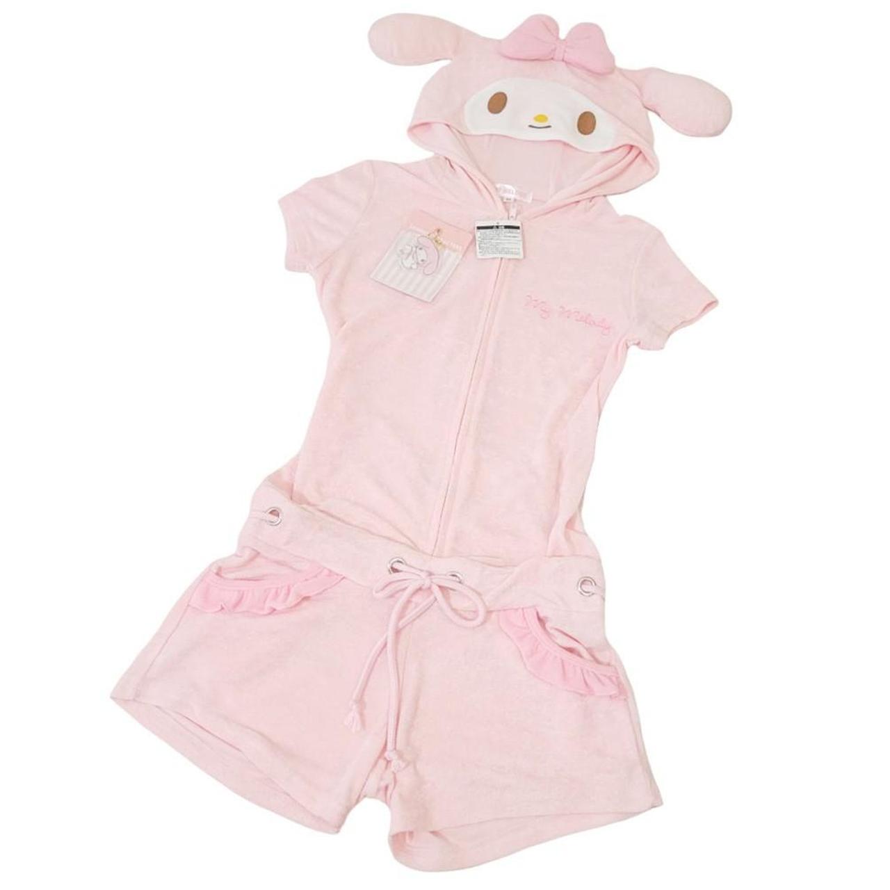 My Melody one-piece pajamas! Super cute official... - Depop
