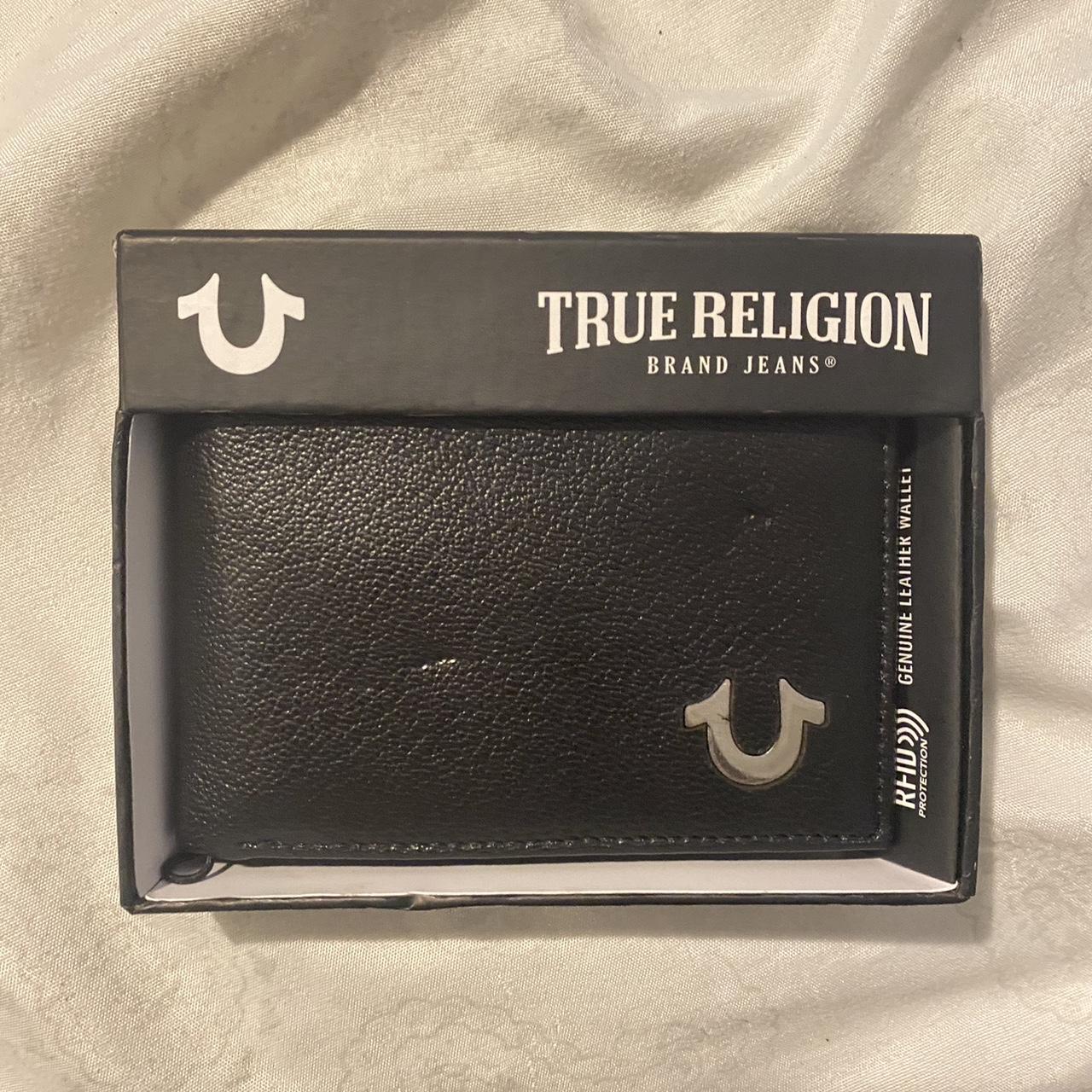 True Religion Wallet Never Used - Depop