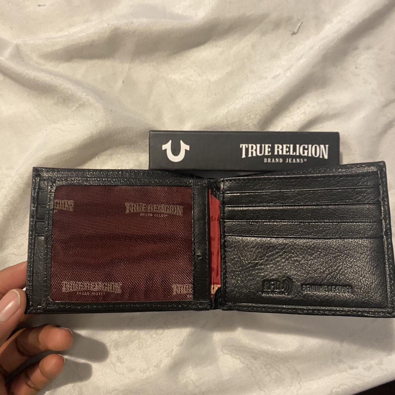 True Religion Wallet Never Used - Depop