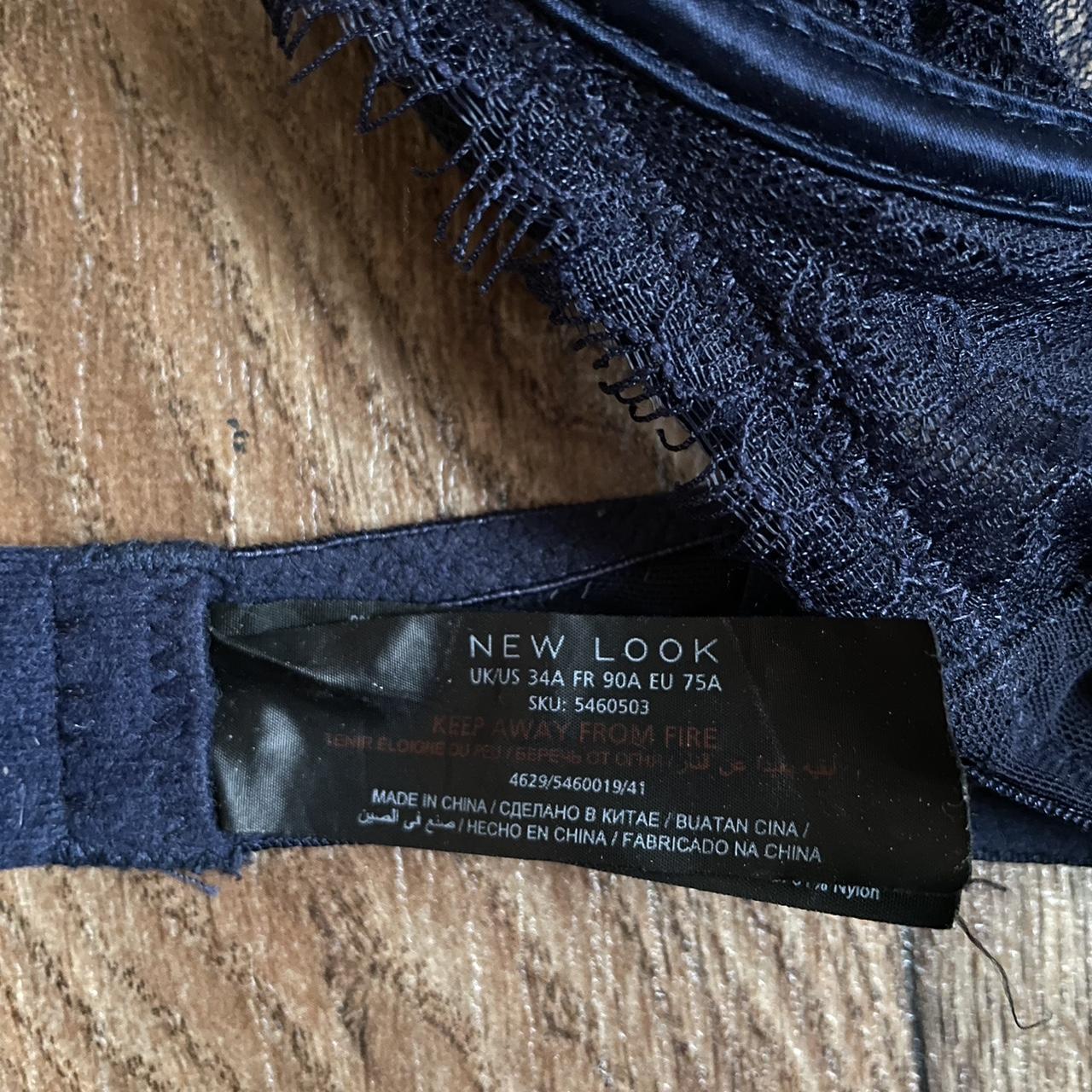 New look navy lace bra 34a annsummers honey... - Depop