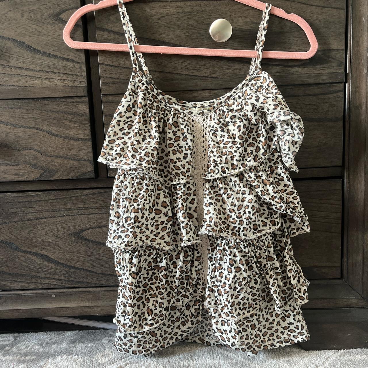 gorgeous leopard print tank top! - perfect for... | Depop