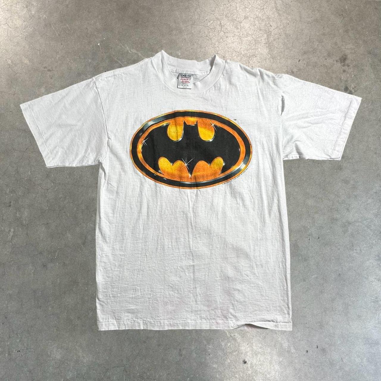 Oneita Men's White T-shirt | Depop