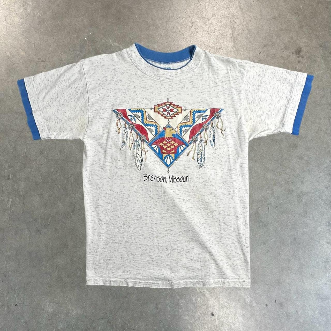 Native Men's Grey T-shirt | Depop