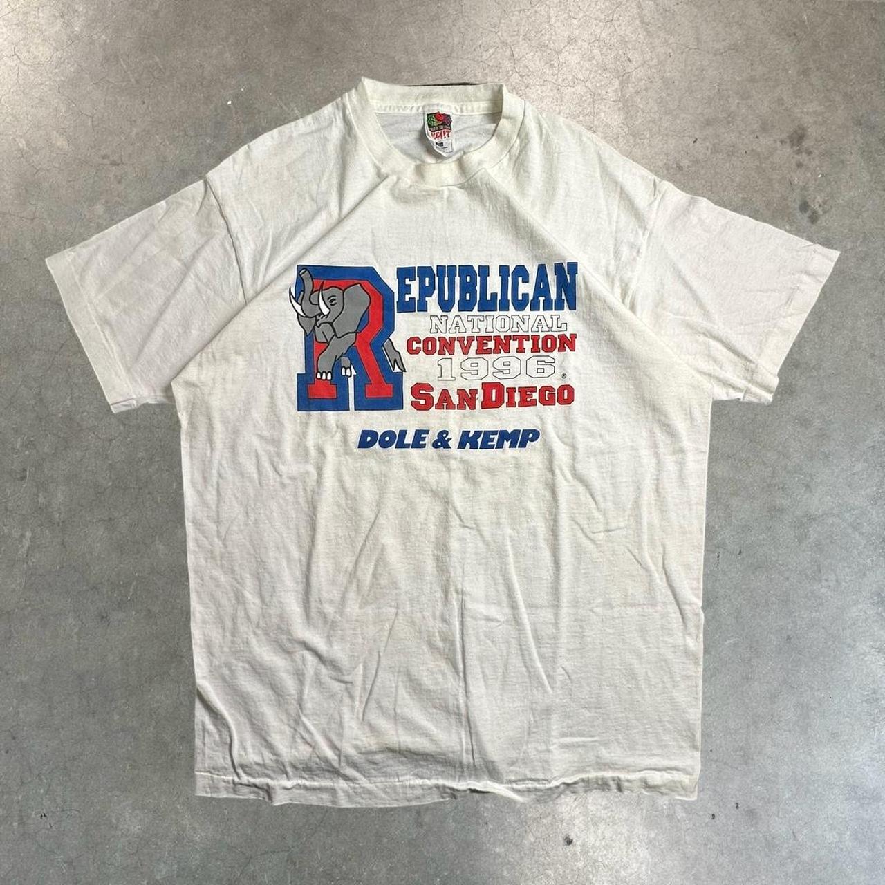 1996 republican convention tee #depop #vintage... - Depop
