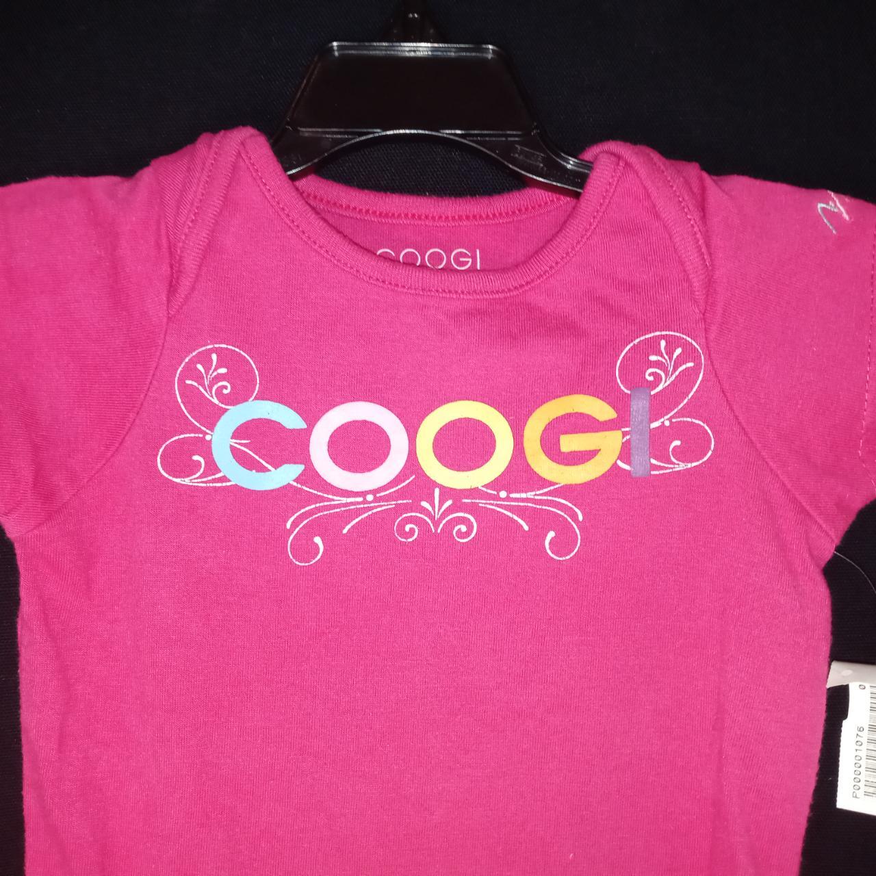 Coogi Hot Pink One Piece Bod Suit Size: 6-9... - Depop