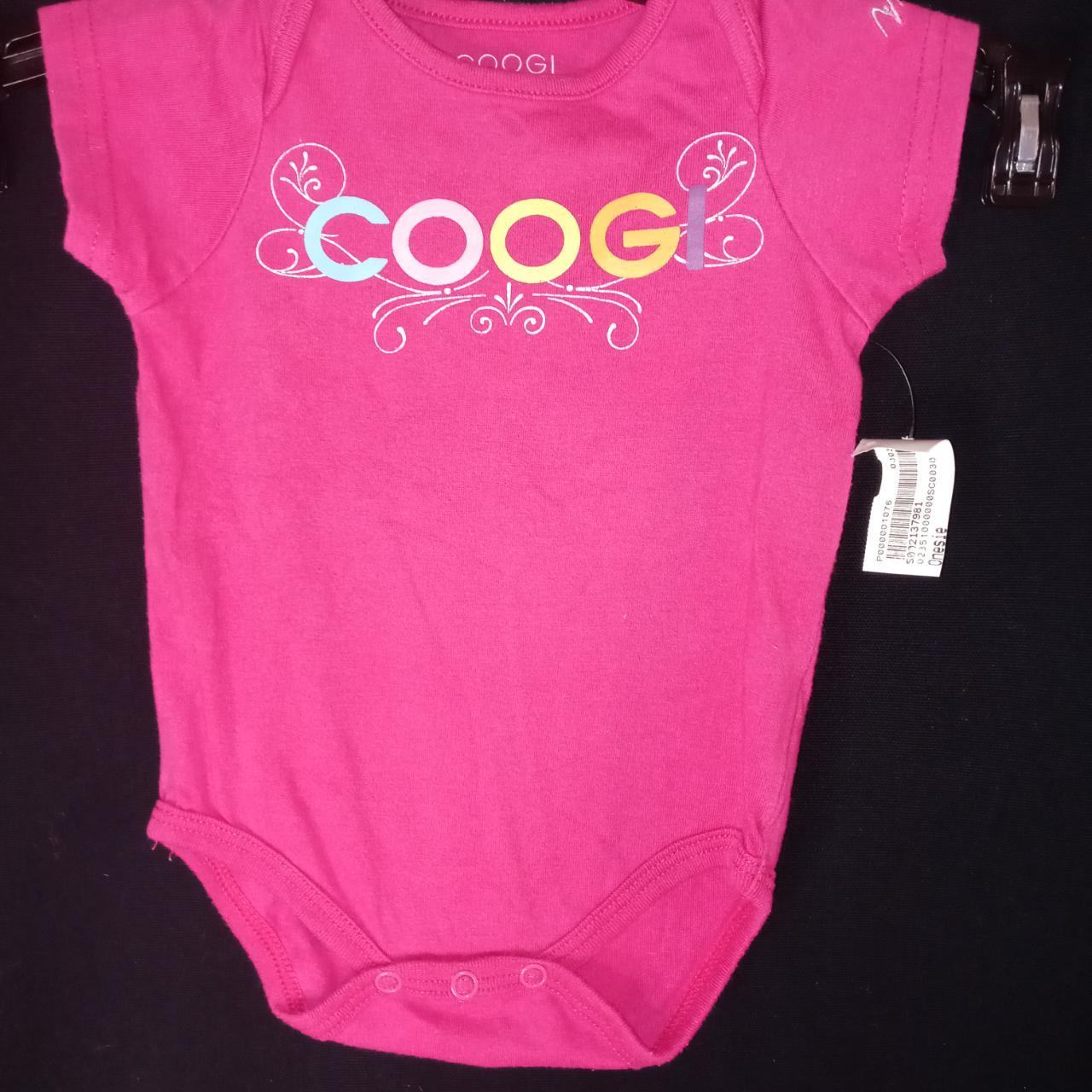 Coogi Hot Pink One Piece Bod Suit Size: 6-9... - Depop