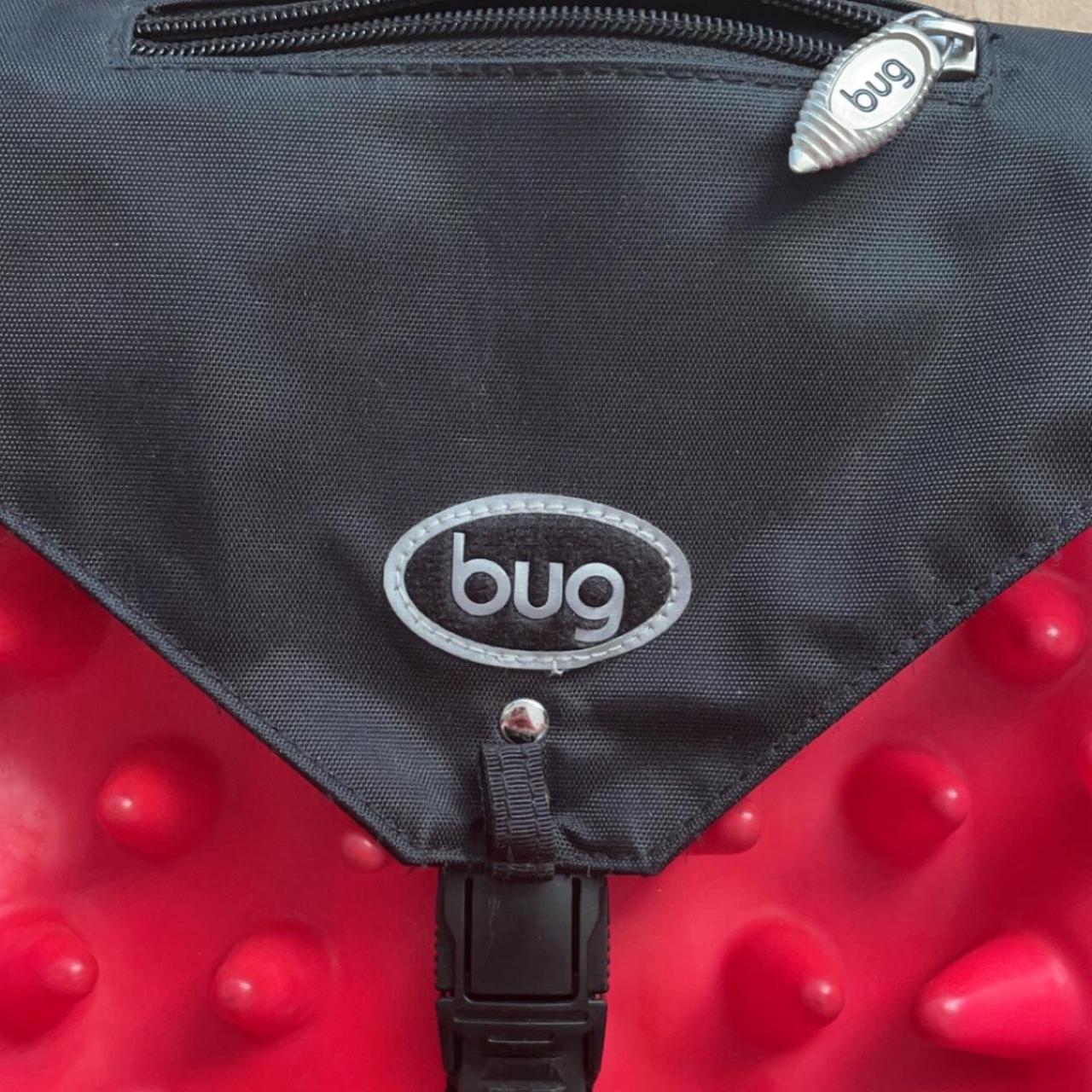 Craig Morrison Red Latex Bug Backpack Red latex... - Depop