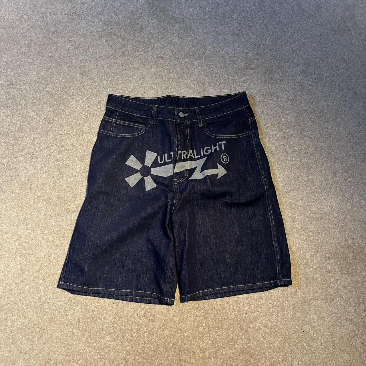 baggy jorts ultralight ldn Size L perfect condition... | Depop