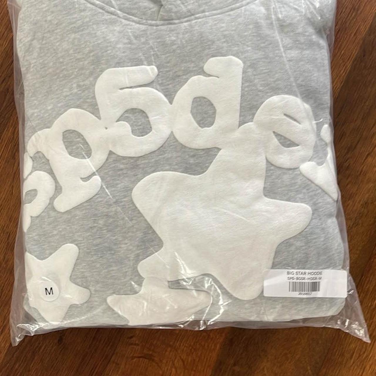 Grey and White Beluga spider hoodie Send best... | Depop