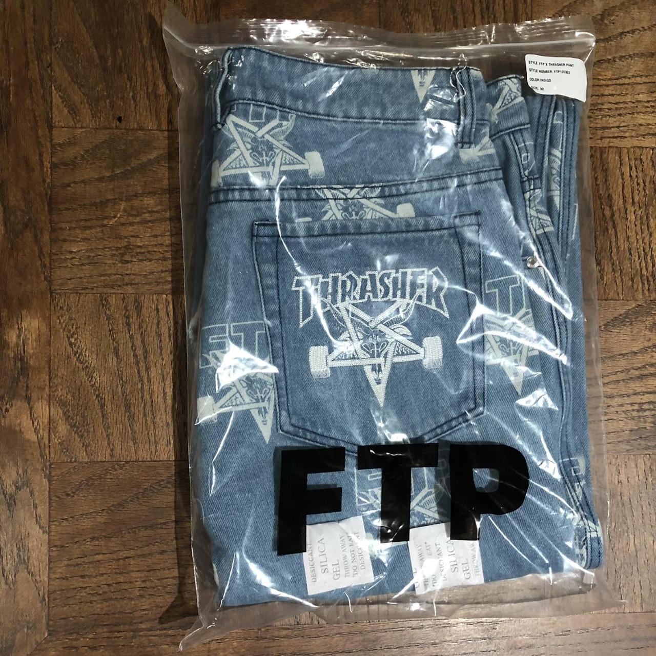 Ftp x thrasher pants Size 32 Brand new - Depop