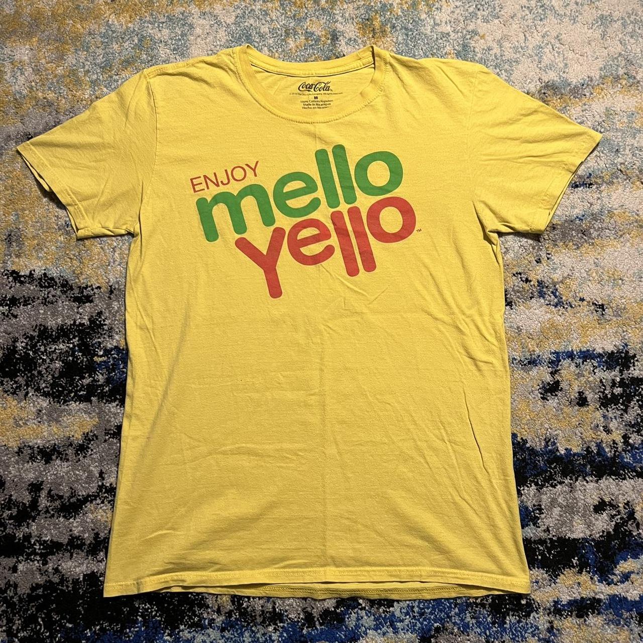 Mello Yello Graphic Tee Comfy T shirt, no signs of... - Depop