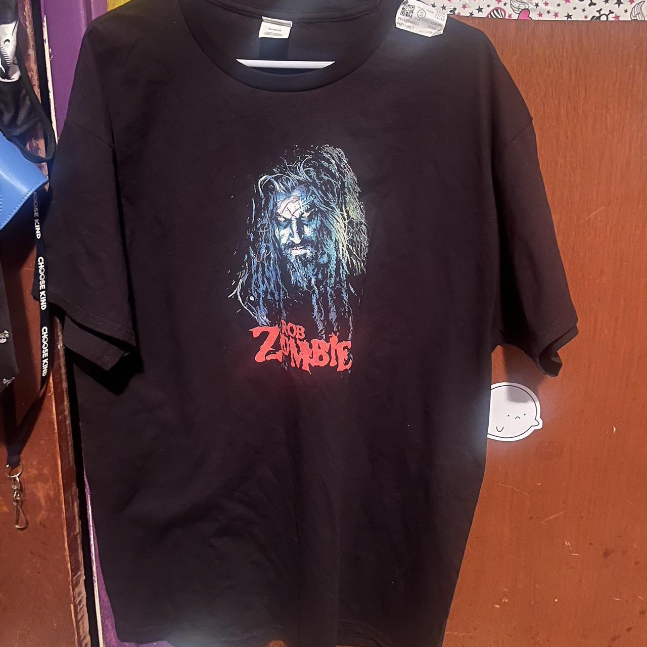 Amazon men’s XL rob zombie shirt! Graphic is... - Depop