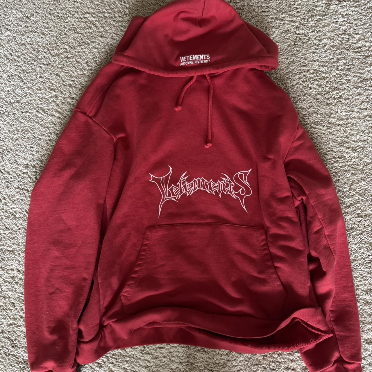 Vetements Seoul metal hoodie , oversized #vetements... | Depop