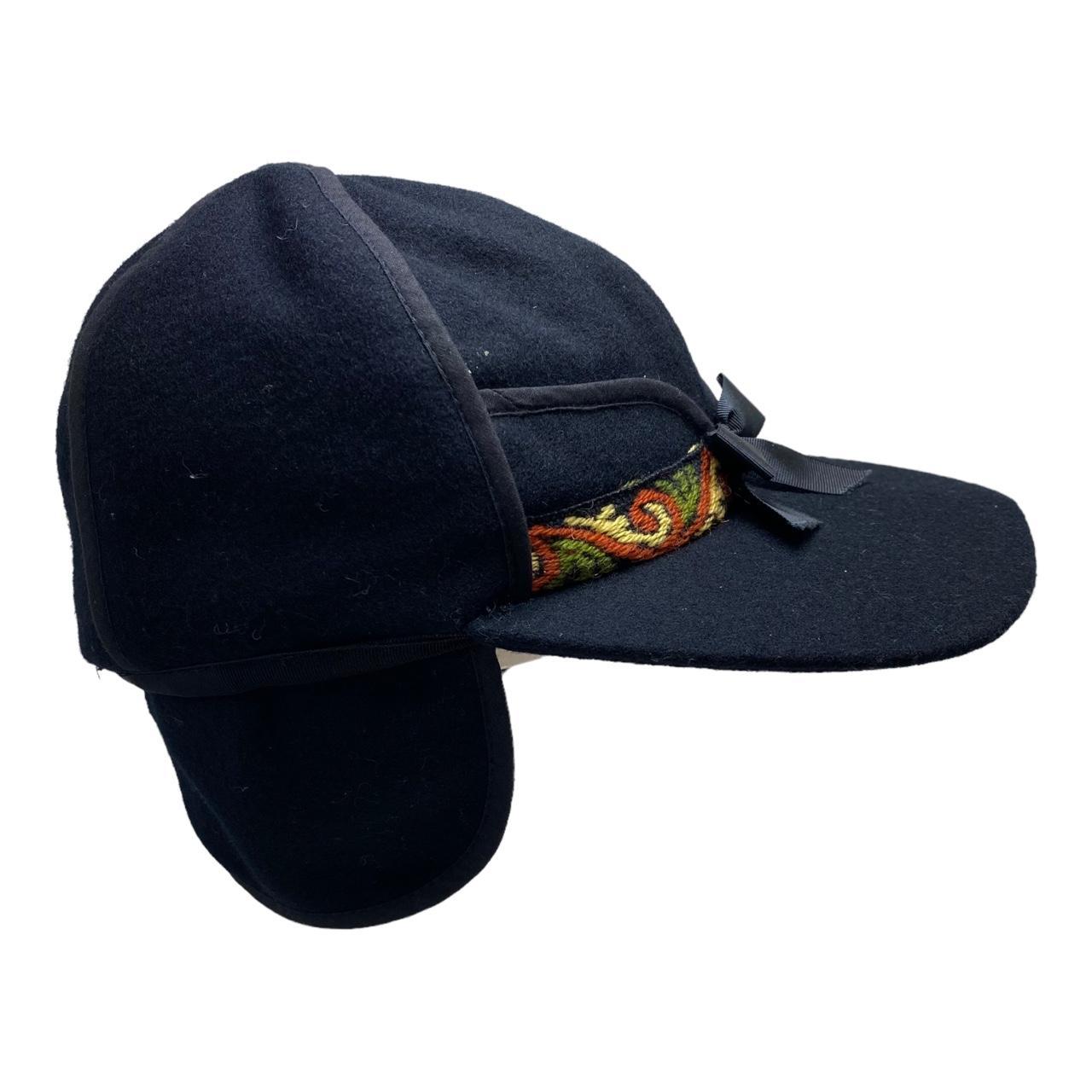 Bouviac Norway European wool cap railroad hat size... - Depop