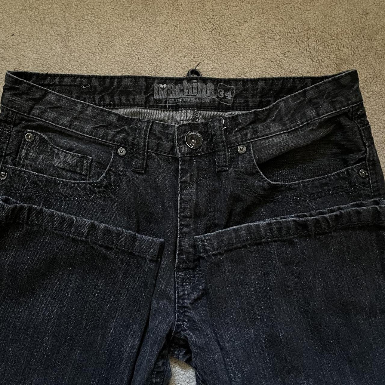 MACHINE jeans Slim Straight build. This pair of... - Depop