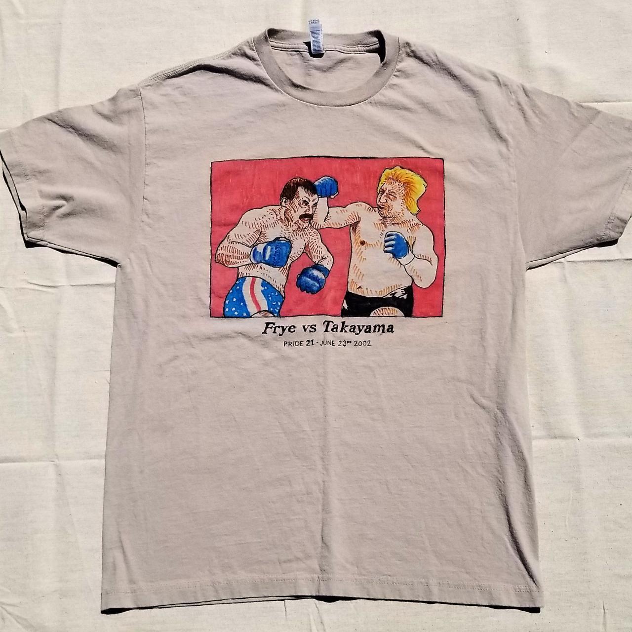 Frye Vs Takayama hand drawn custom tee on an... | Depop