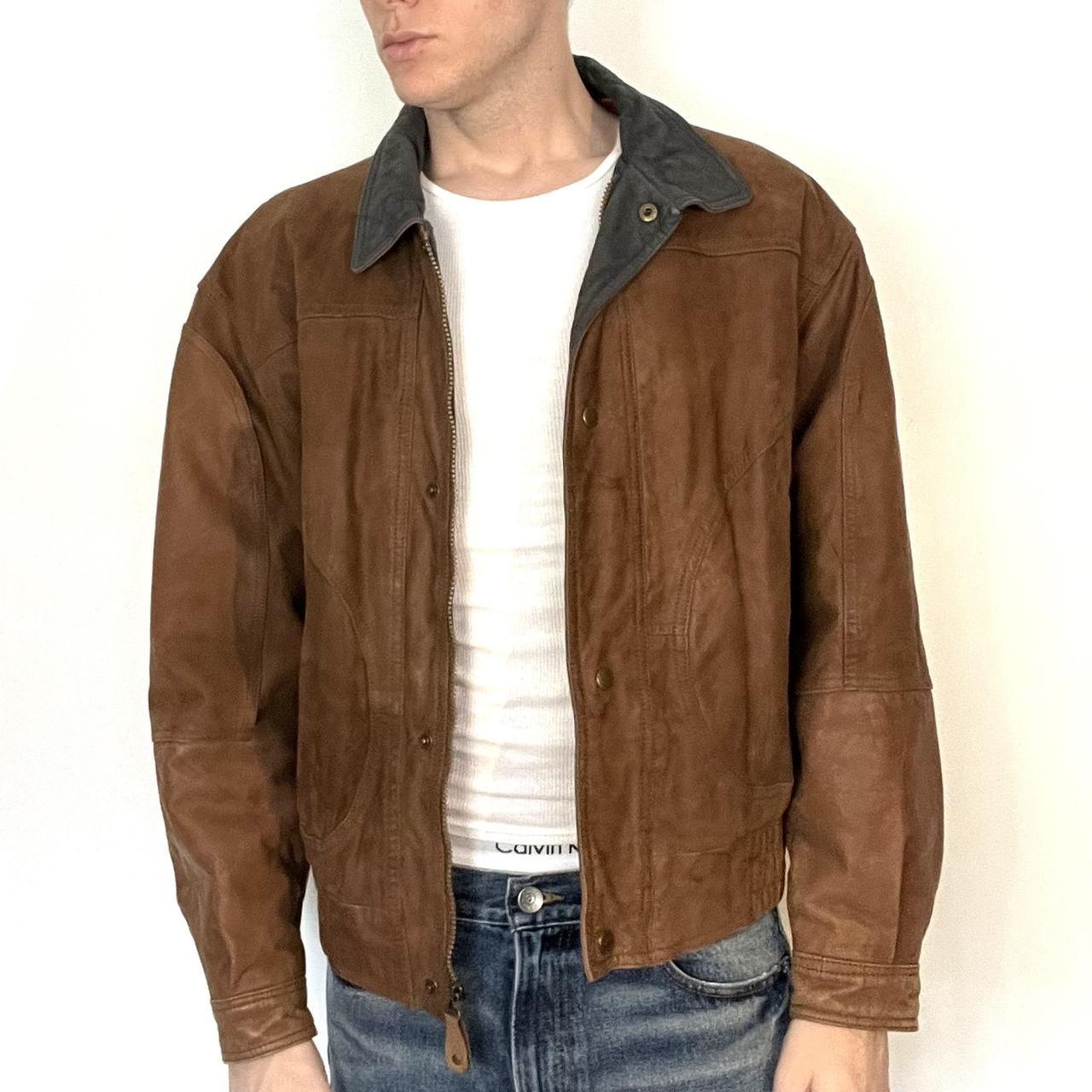 New Zealand Outback Leather Jacket Cooper Collection... - Depop