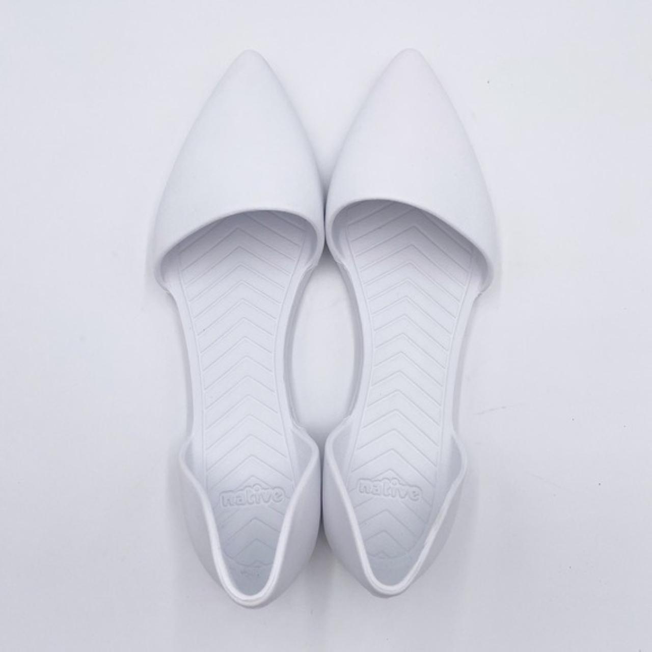 Native Shoes Audrey Slip On D'orsay Pointed Toe... - Depop