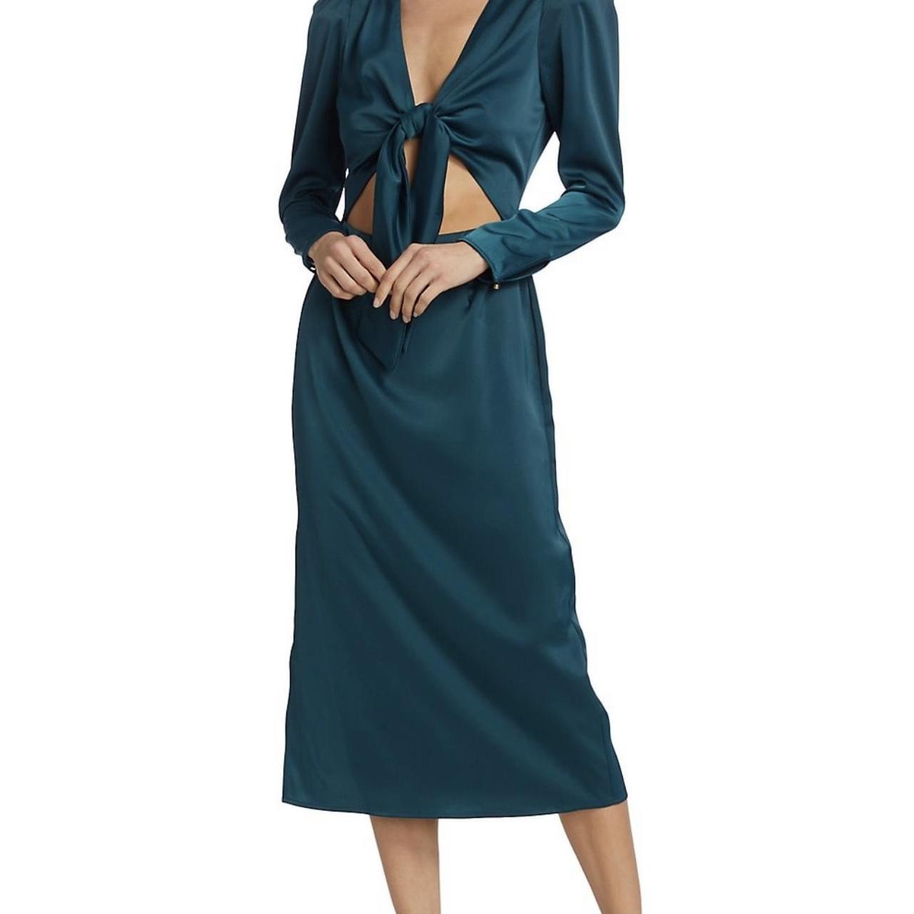 WAYF satin dress in size medium. Brand new #dress... - Depop