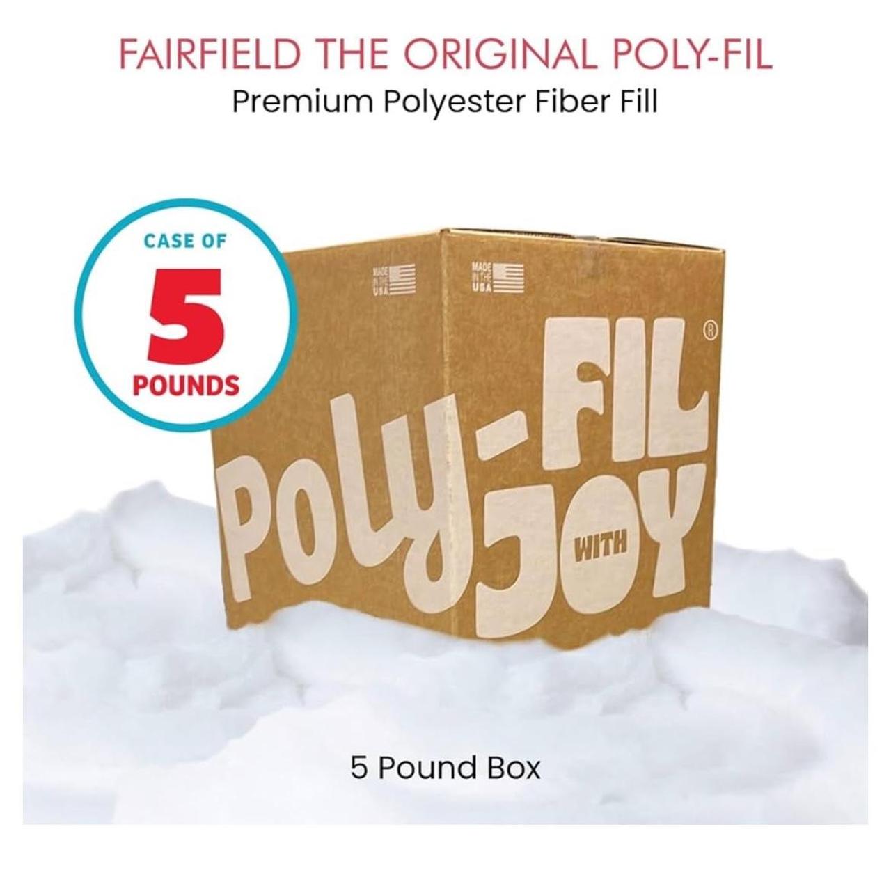5 pound box of Poly Fil. Turns out I’m allergic... | Depop