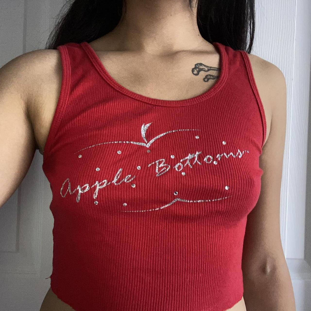 Apple Bottoms Red Crop Top, XS-S🍎 -was originally... - Depop
