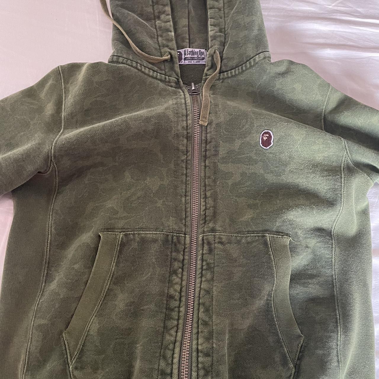authentic vintage bape camo jacket in sz M. can fit... | Depop