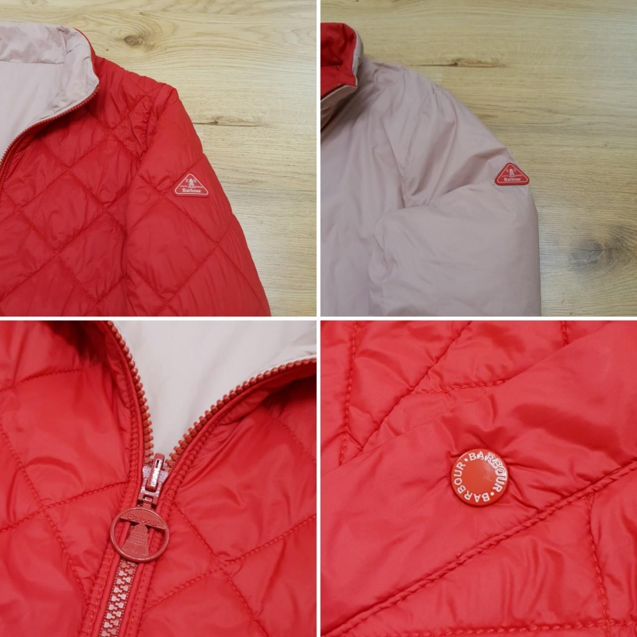 Barbour Women's Pink Jacket | Depop