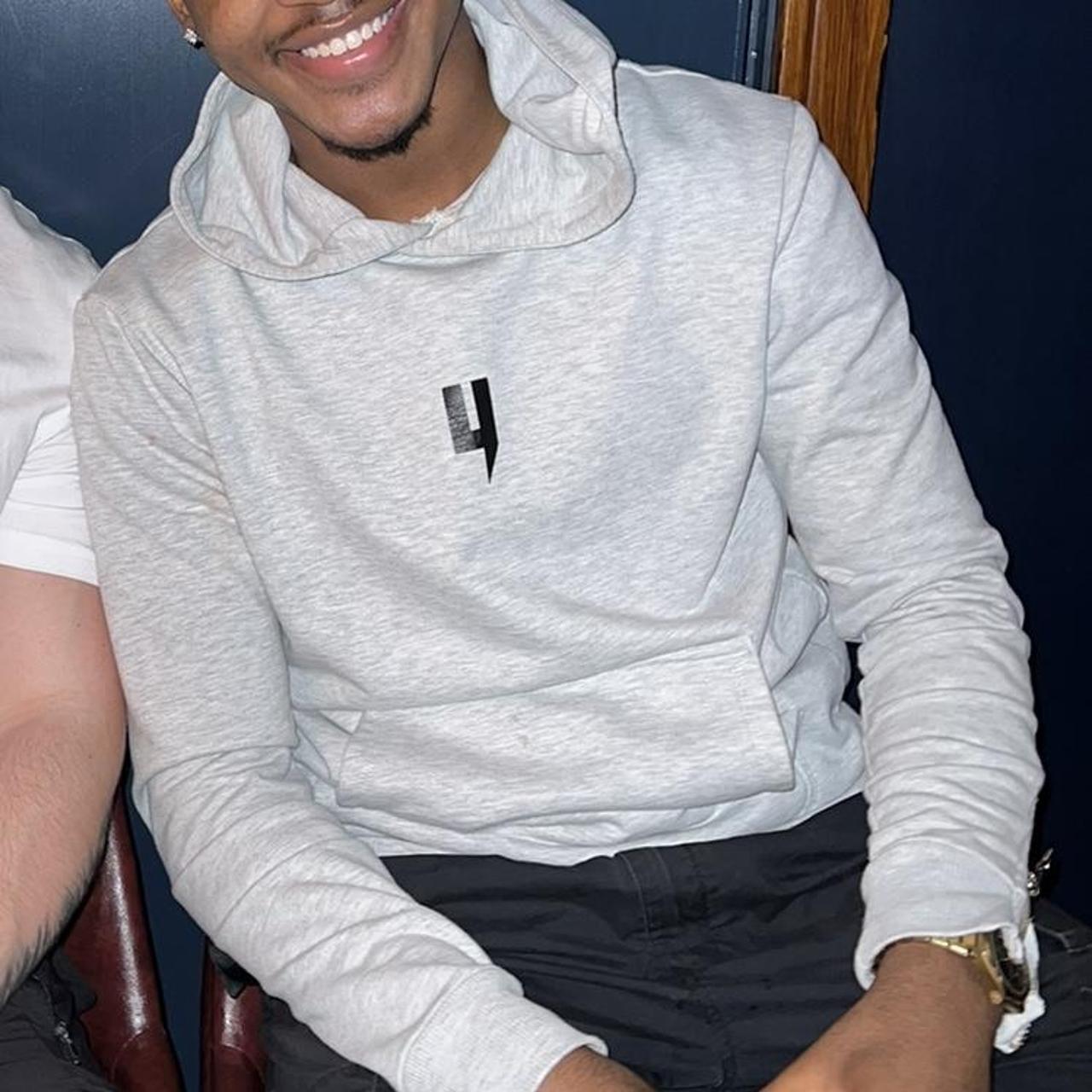 Grey yelir hoodie Bought for double the price... - Depop