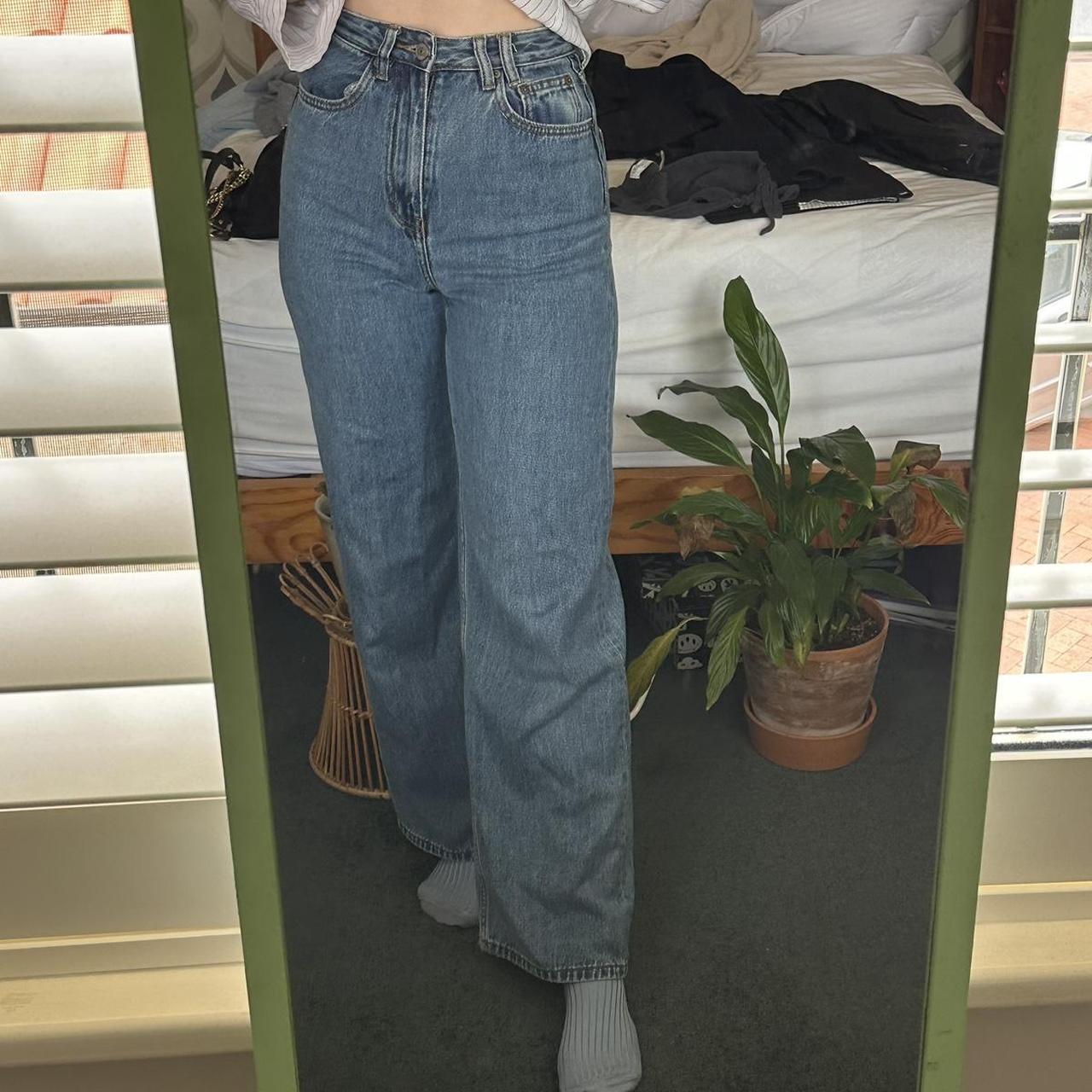 Insight Denim - High Waisted, Wide leg Size 24” -... - Depop