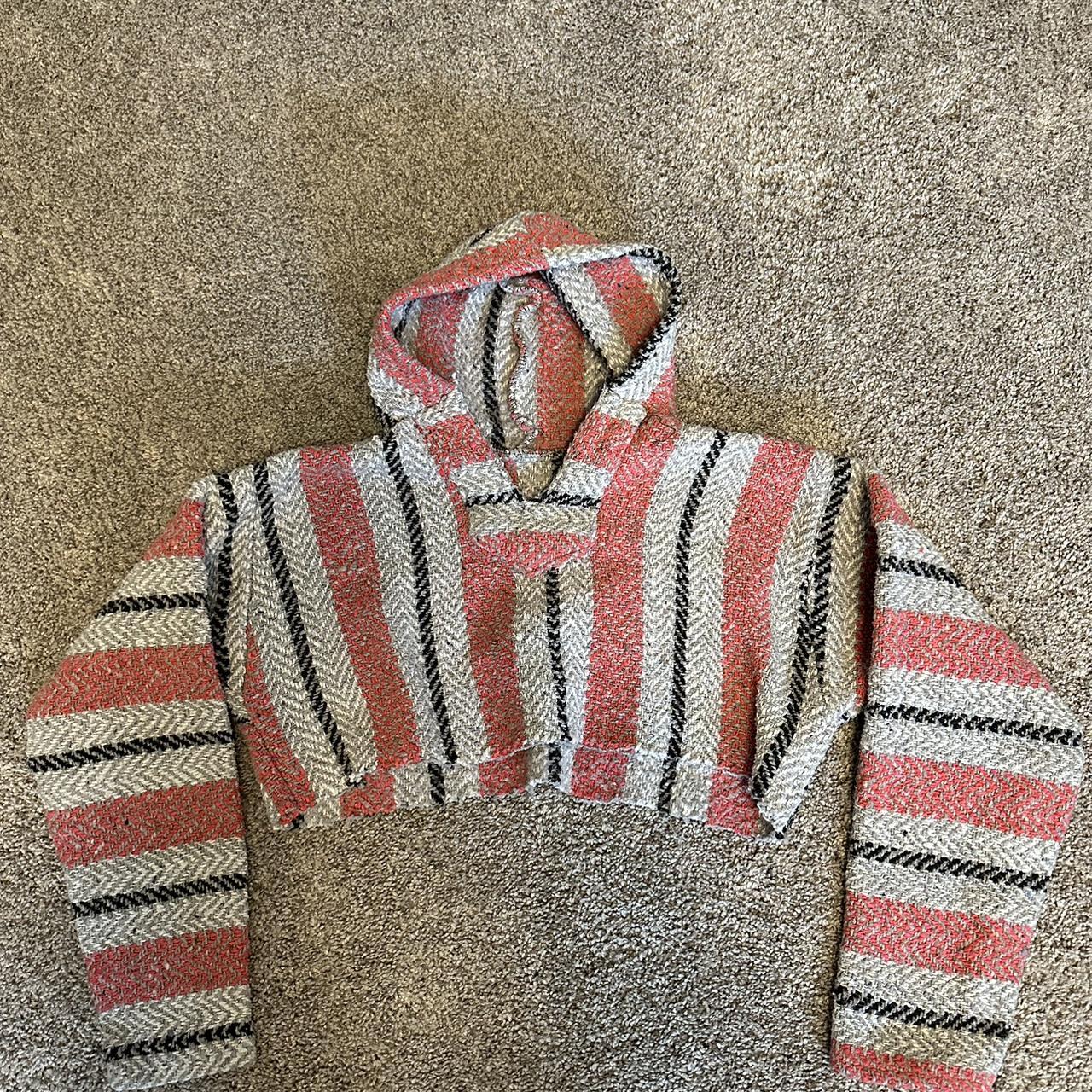 Cropped Pink “Drug Rug” Size Small No noticeable... - Depop