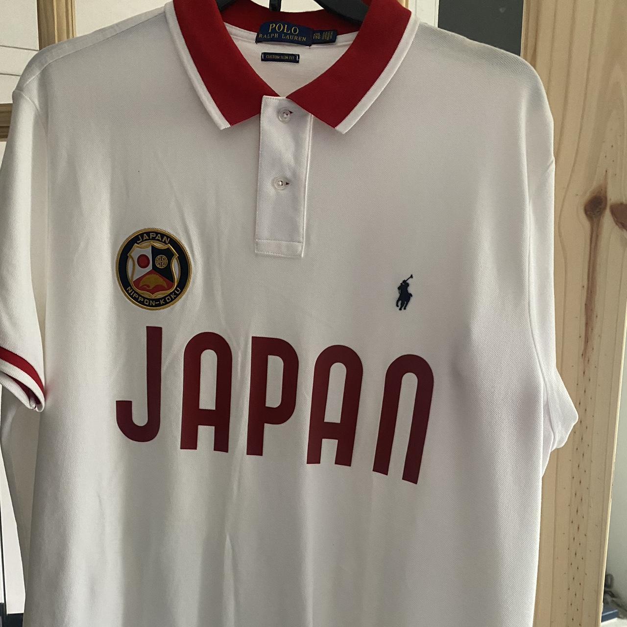 Japan Ralph Lauren polo SMALL STAIN ON BACK OF T... - Depop