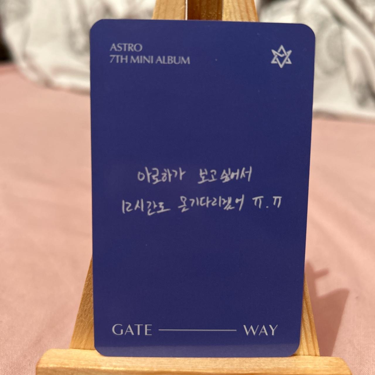 ASTRO 7th MINI ALBUM GATEWAY OFFICIAL JINJIN... - Depop