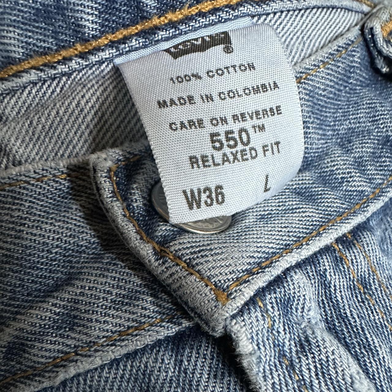 great levi jorts size 36 no flaws - Depop