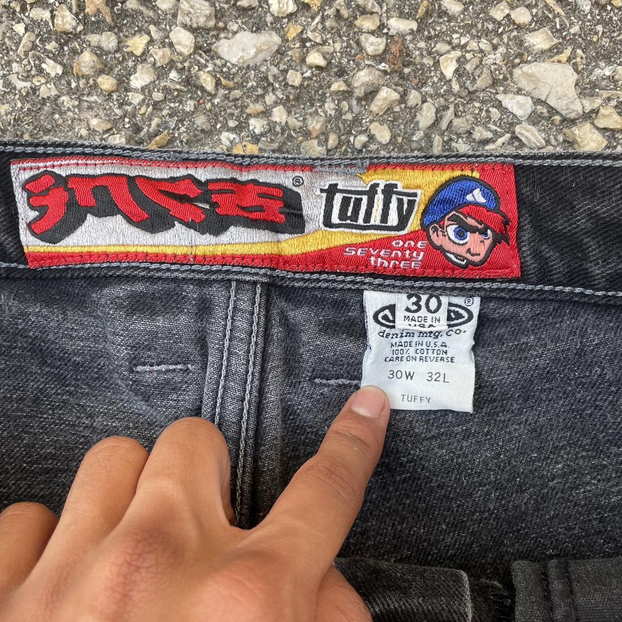 vintage 90s JNCO tuffy size- 30x32 Condition-... - Depop