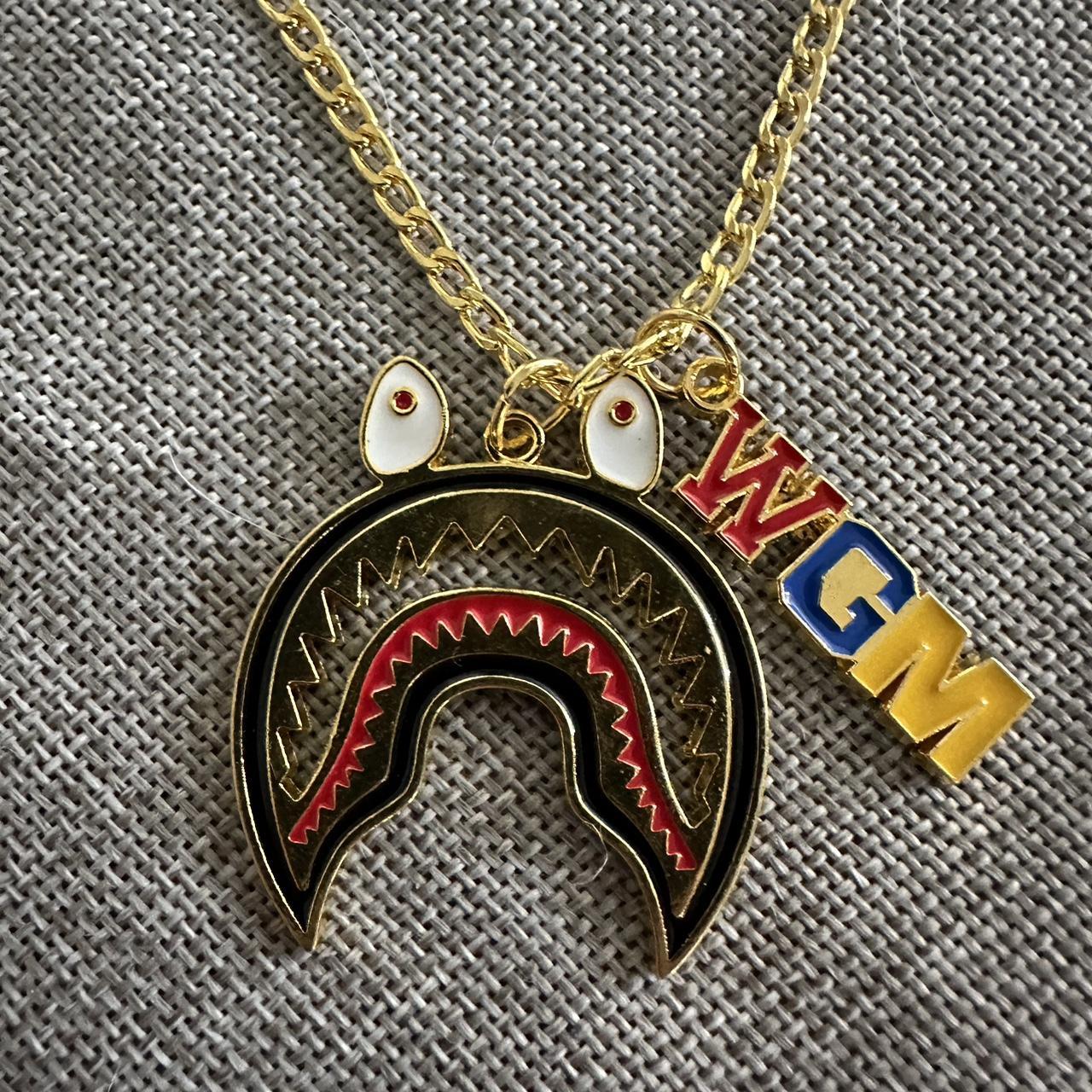 BAPE Men's Gold Jewellery | Depop