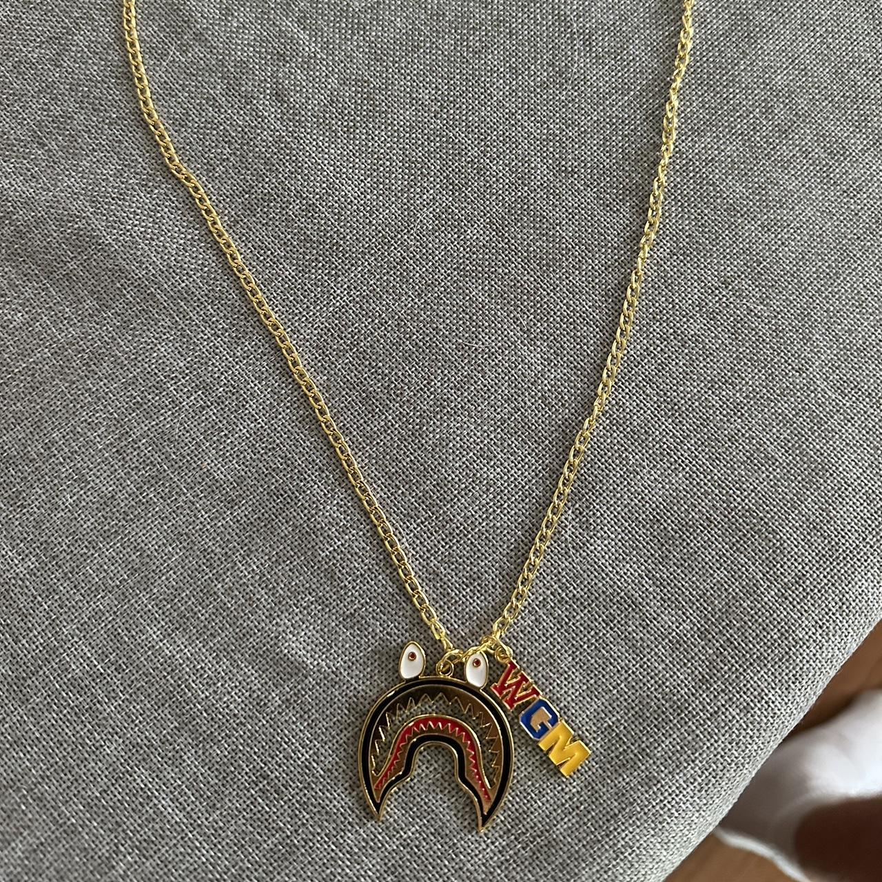 BAPE Men's Gold Jewellery | Depop