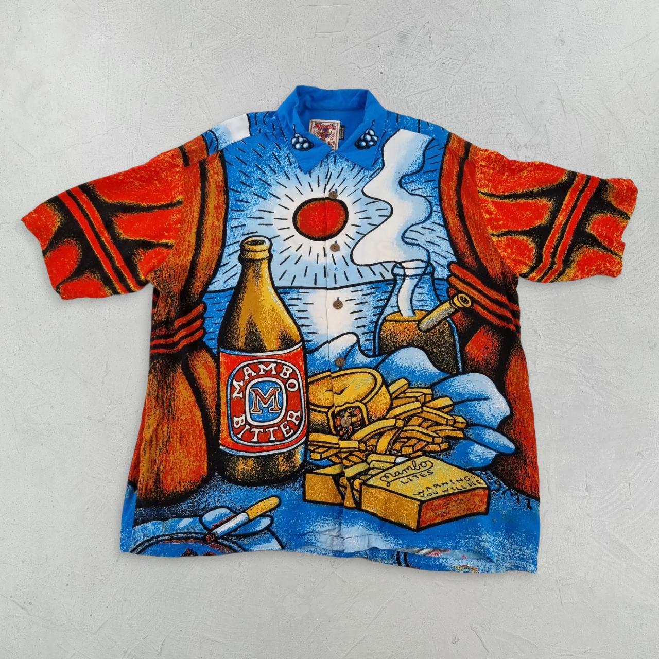 XL Mambo Loud Shirt Vintage 1996 Reg Mombassa Mambo... - Depop