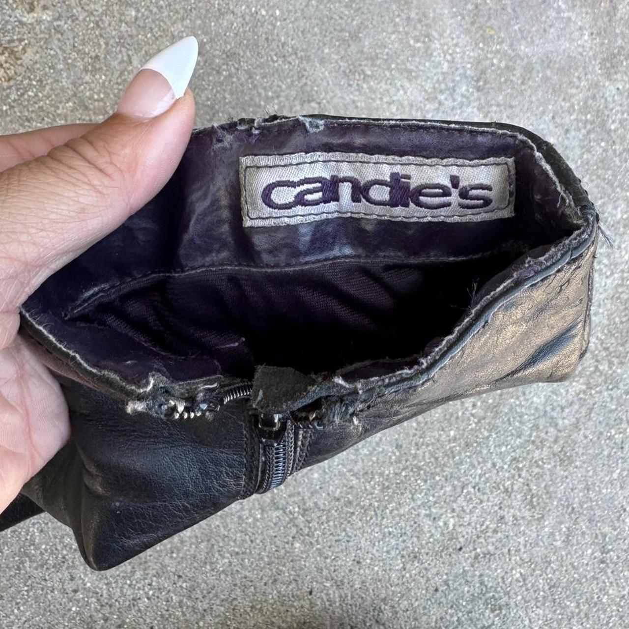 Vintage Y2K chunky platform candies boots - Depop