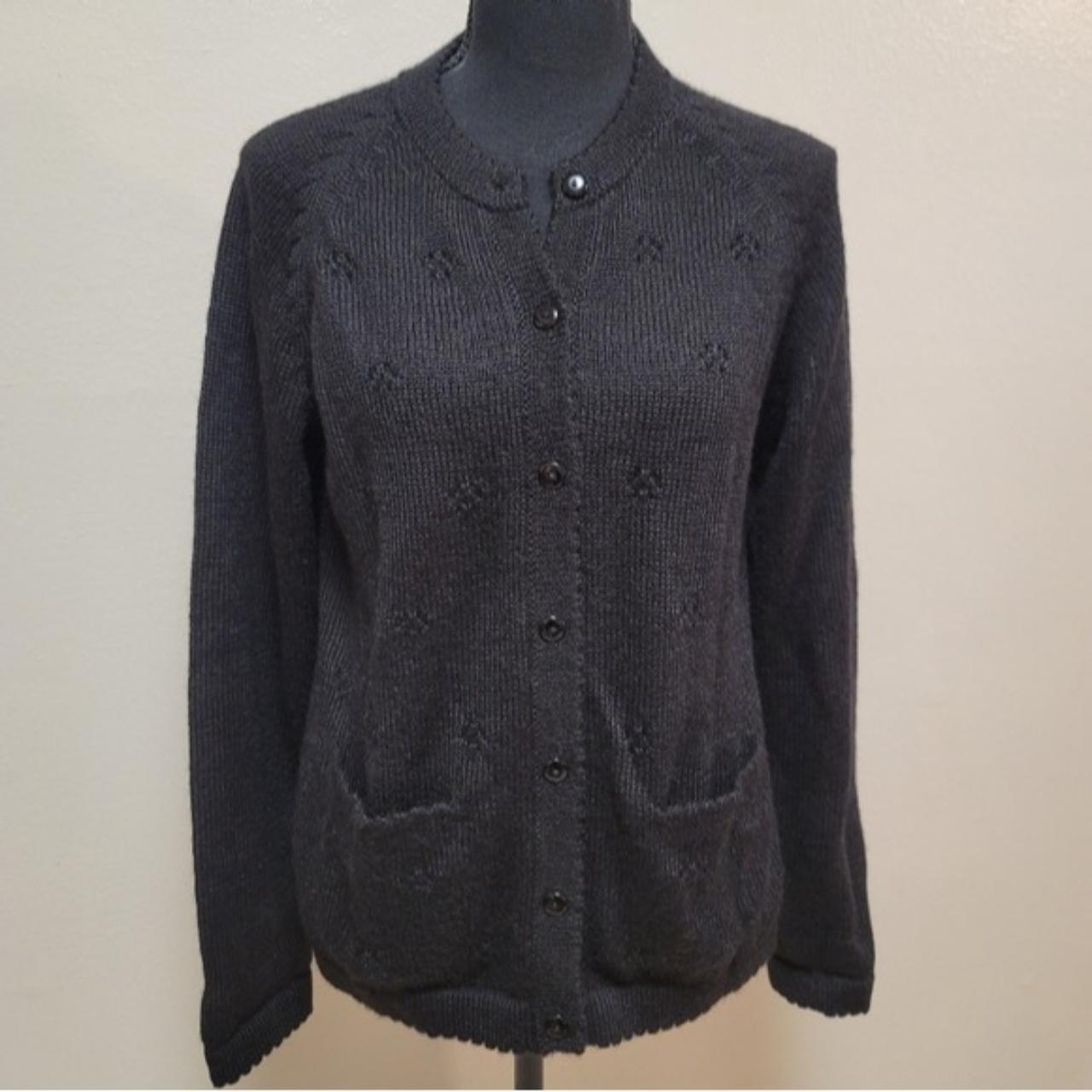 Peruvian Connection Alpaca Cardigan Sweater Size... - Depop