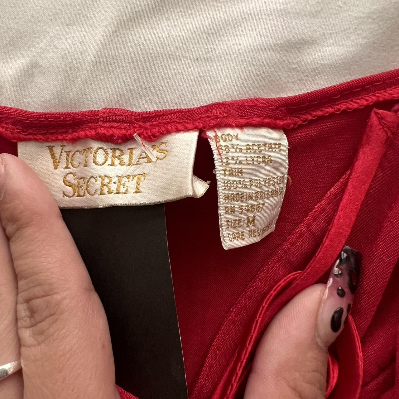 Victoria secret red slip size medium (: #slip #dress... - Depop