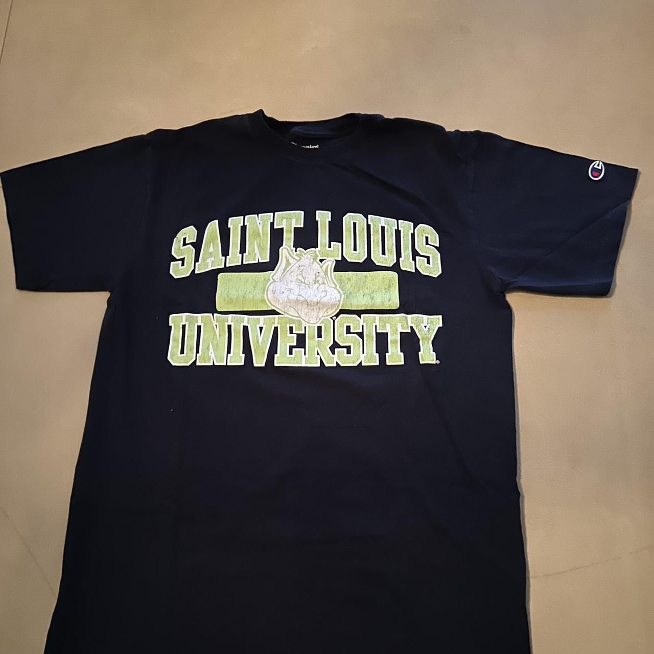 St. Louis University Billikens Neon Vintage... - Depop