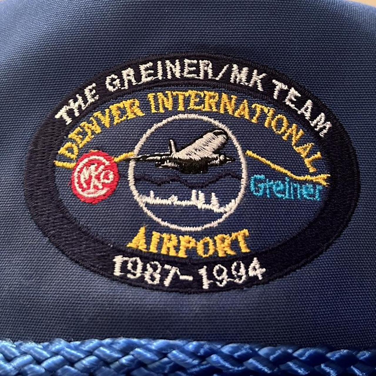 Vintage Denver International Airport Rope... - Depop