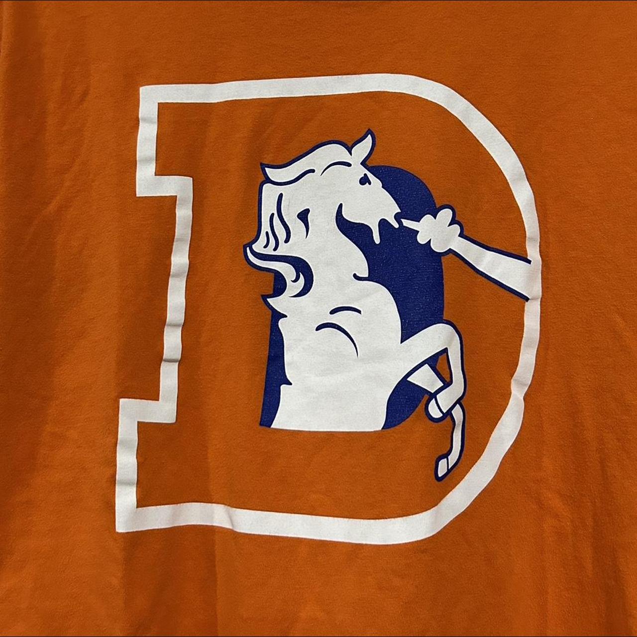 Nike Denver Broncos Vintage Logo Tee Shirt L - 22 x... - Depop