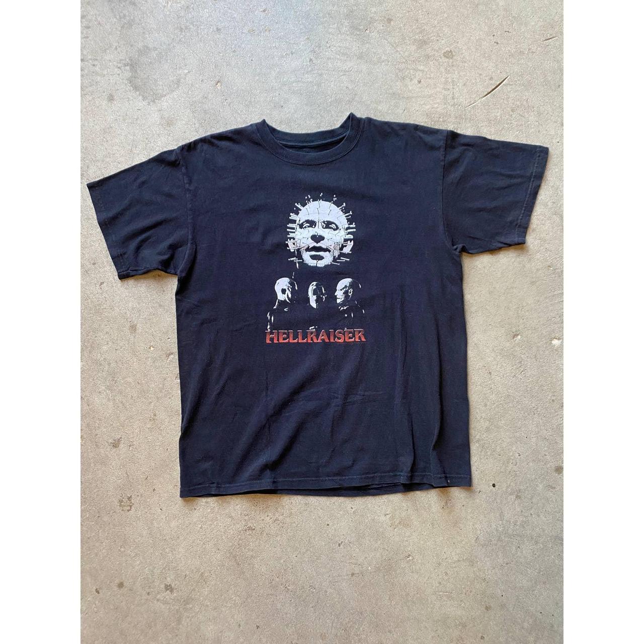 2006 - Hellraiser Horror Movie Halloween Tee Y2K... - Depop