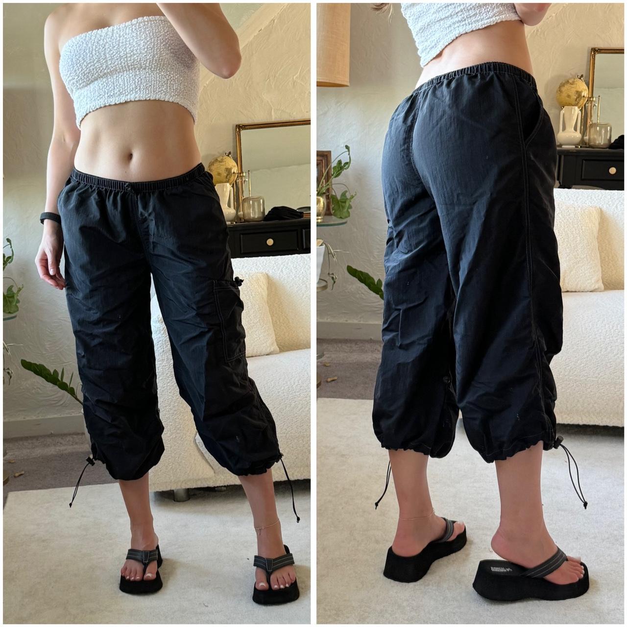 Baggy Capris - fun cropped baggy pants - very... - Depop