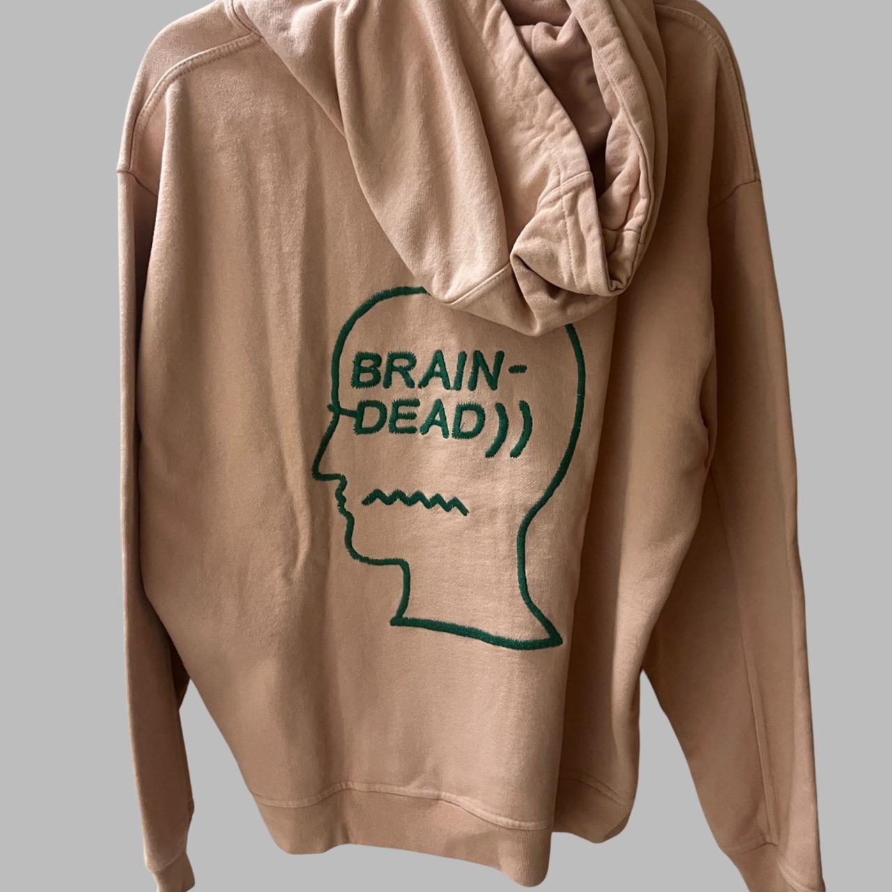 Brain Dead Hoodie Size Medium (Fits Medium/Large).... - Depop