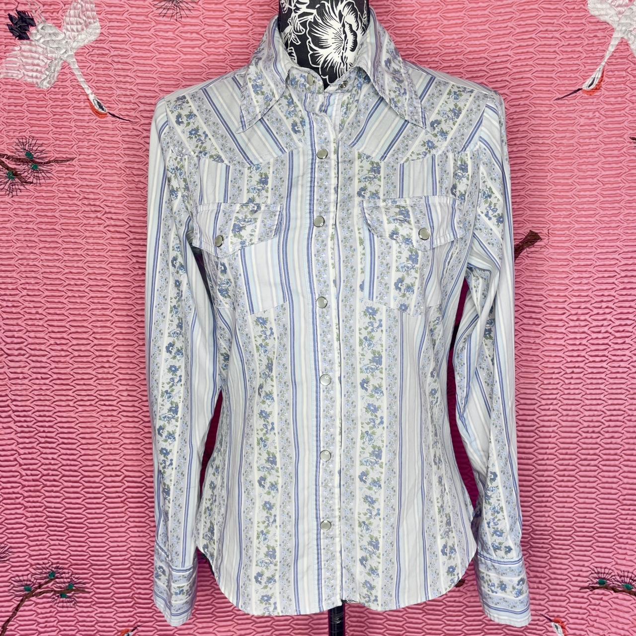 rare Morbid Threads western floral long sleeve... | Depop