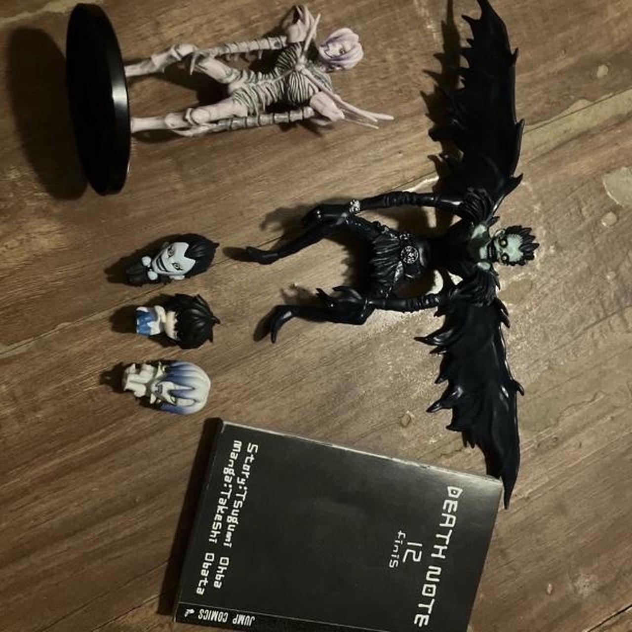 random death note figures and Japanese manga volume... | Depop