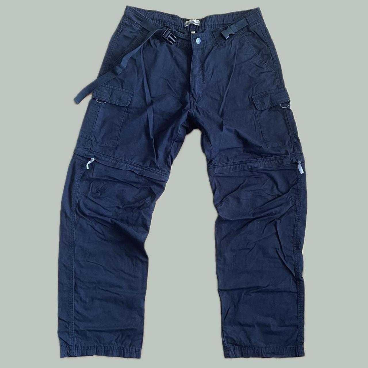 RANCH GEAR 90s military wear black baggy workwear... | Depop